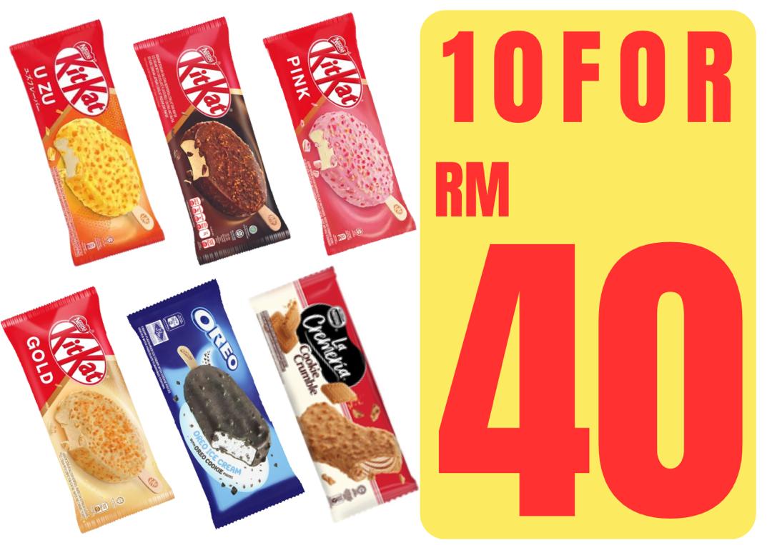 Nestle Ice Cream Sticks: MEGA SALES!! Nestle Ice Cream KitKat Sticks
